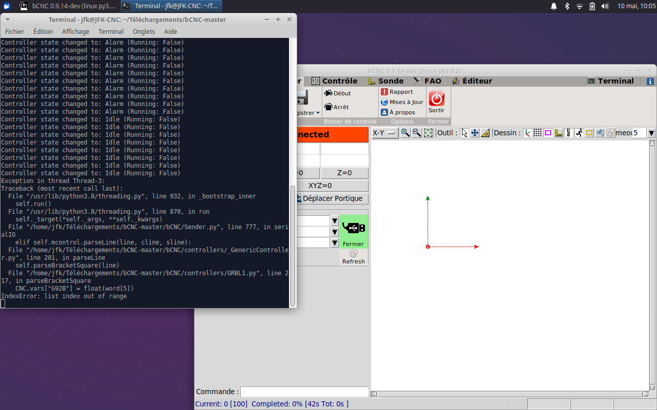串行连接但不… #1399 | GRBL官方网站