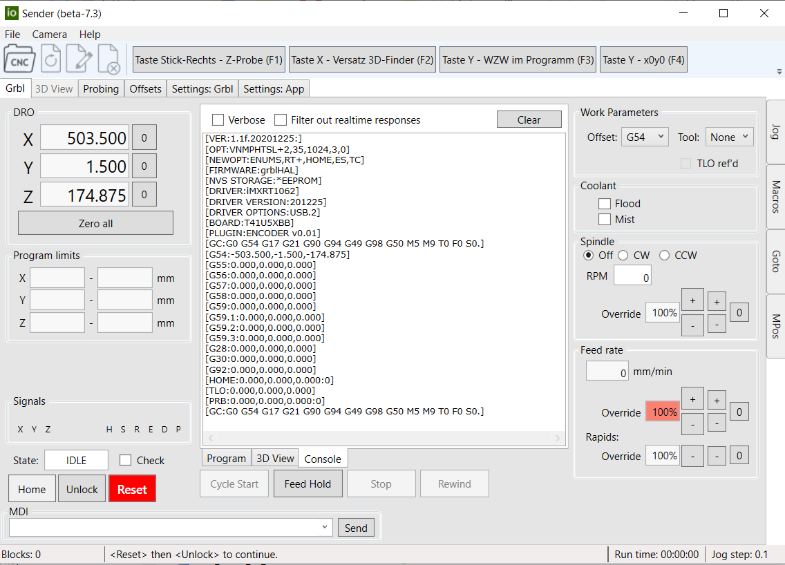 Sender beta 8 启动问题/崩溃 #78 | GRBL官方网站